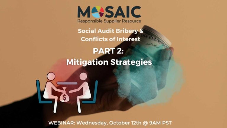 Social Audit Bribery, Integrity and Conflicts of Interest. Part 2 ...